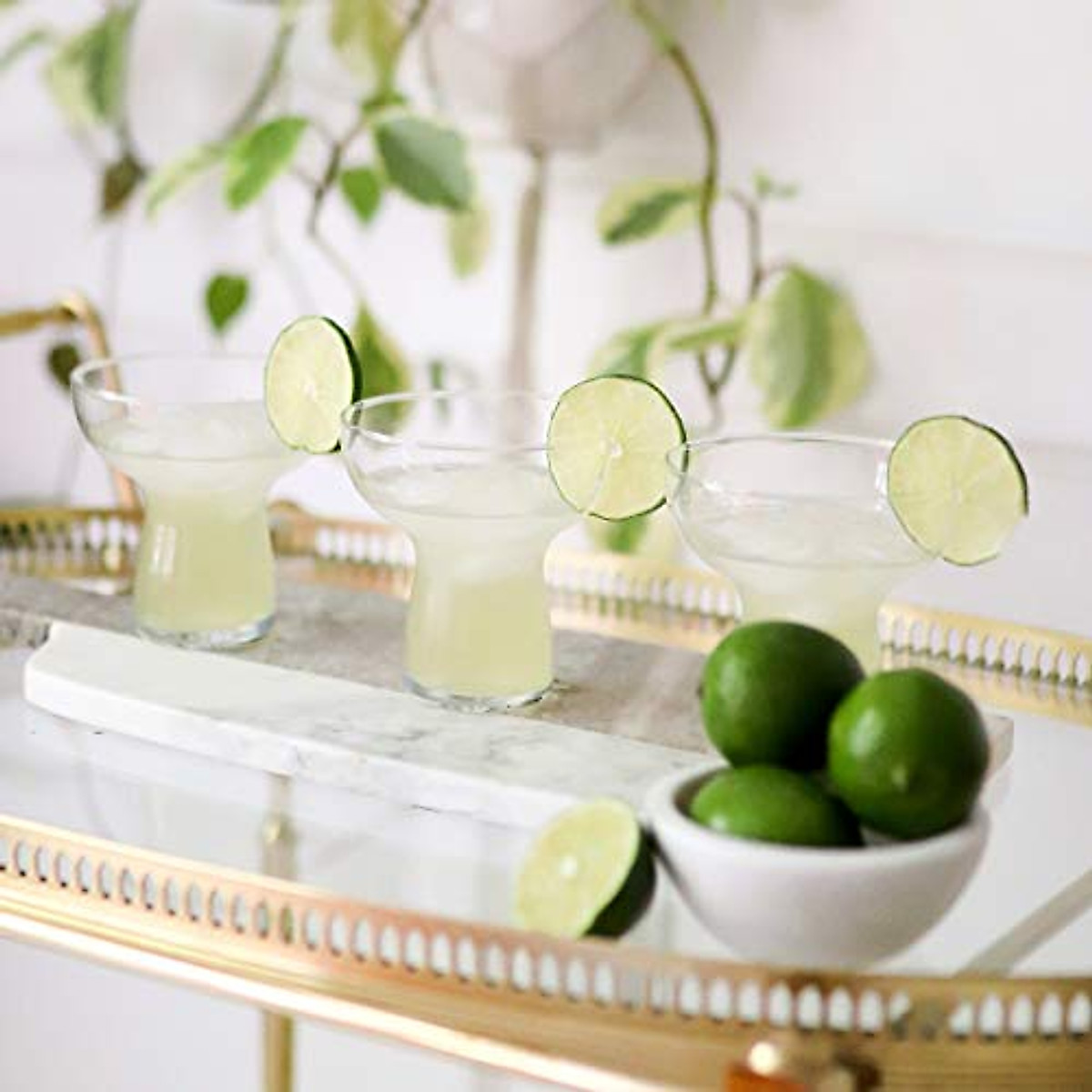Libbey Stemless Margarita Glasses, 10.25-ounce, Set of 6