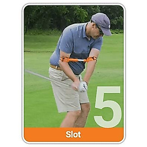 LC-1 Golf Swing Training Aid- Linear Compression Golf Practice & Golf Training Aid- Swing Trainer for Men & Women –Ingrain Proper Swing Mechanics Fast