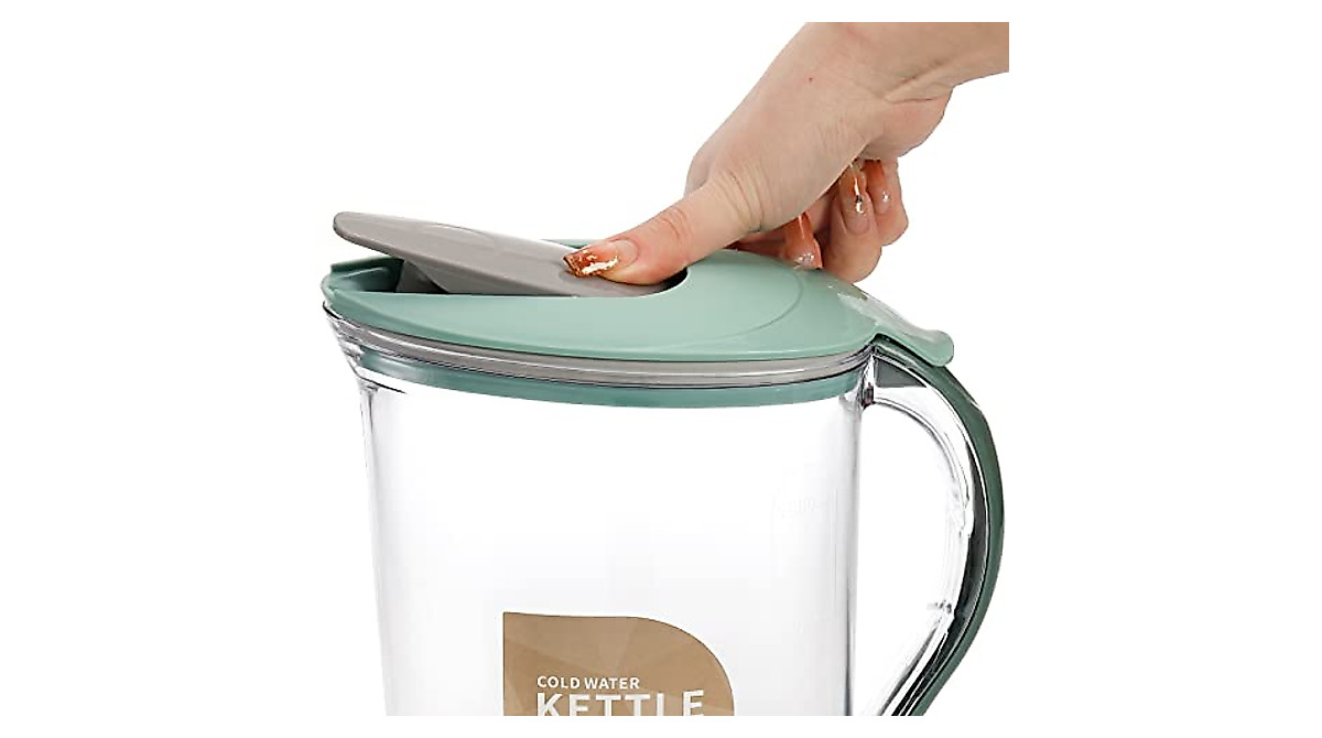 Coloch 2 Pack Plastic Water Pitcher – Slim & BPA Free