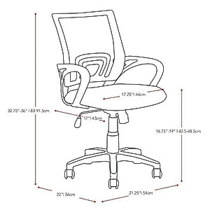 JTSQ Mesh Back Swivel Office Gaming Chair Office Chair Gaming Desk Computer Chair High Chair Home Office Desk Chairs Office Chairs Home Office Office Furniture Swivel Chair Computer Chairs