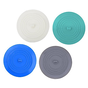 SOESFOUFU 4pcs Bathtub Plug Drain Stopper Plugs Stoppers Bathtub Sink Covers Drain Cover Bathroom Tub Sink Filter Tube Strainer Washroom Sink Stopper Tub Stopper Bathtub Cover