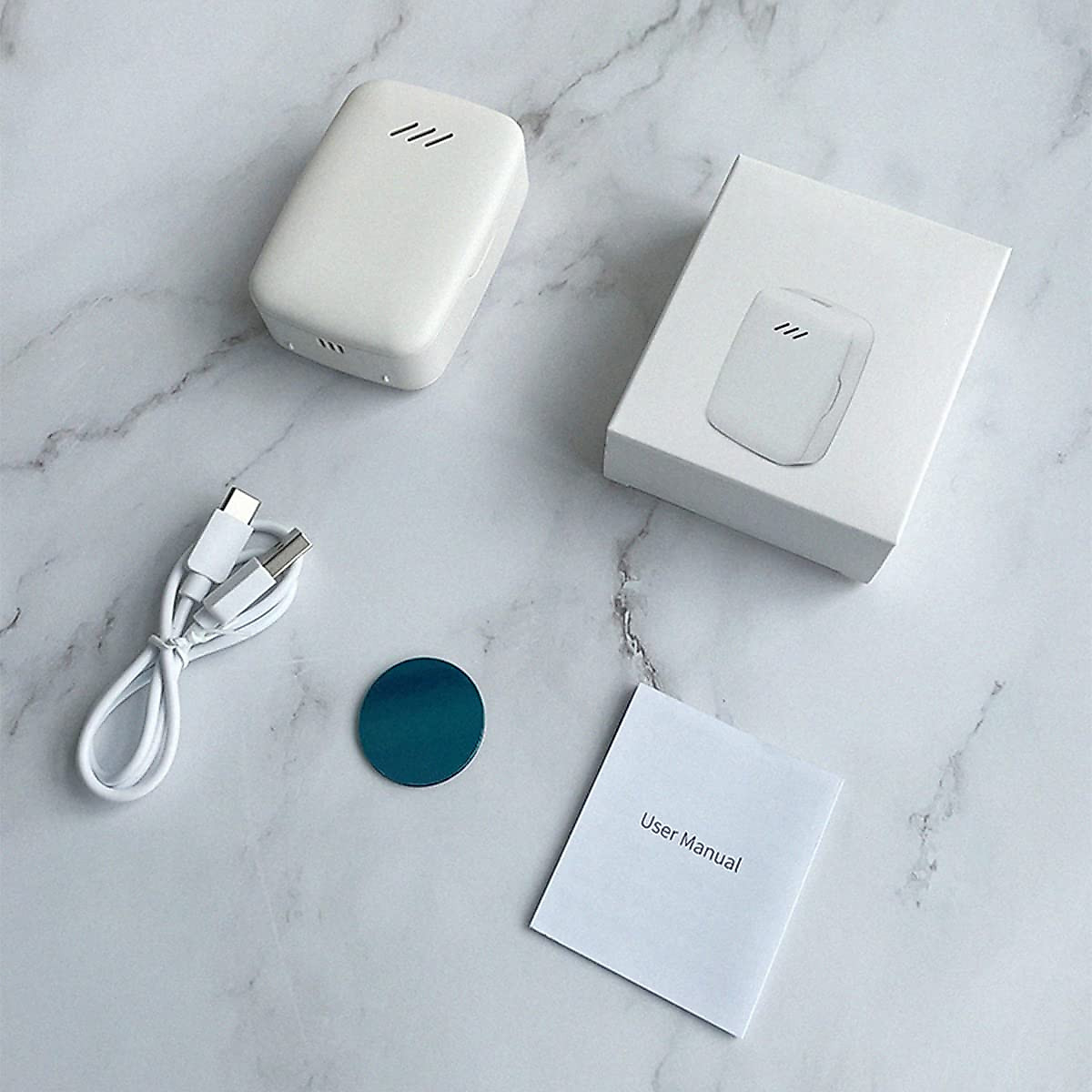 EVEMANT Portable Mini Toothbrush Case Fast Drying Wall Mounted Holder Rechargeable Toothbrush Case for Houshold, Business Trip or Traveling ( White )