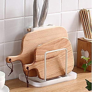 CXDTBH Sitting Free Punching 304 Stainless Steel Pot Cover Rack Kitchen Shelf Cutting Board Cutting Board Chopping Board Rack