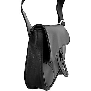 Sling Bag Fashion Saddle Bag Leather Crossbody Backpack Daypack for Men & Women
