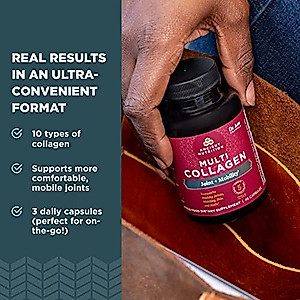 Ancient Nutrition Collagen Pills for Joint Support, Multi Collagen Capsules 90 Ct, Joint + Mobility, Supports Joints, Skin & Nails, Exercise Recovery, Paleo and Keto Friendly, Gluten Free