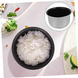 FELTECHELECTR Rice Cooker Liner Cooking Supply Tiger Rice Cooker Electric Cooker Pot Rice Pot Inner Pot Rice Cooker Replacement Pot Universal Baby Aluminum Alloy Glass Bottle Household