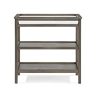 Baby Relax Mydland Open Changer, Nursery Furniture, Coastal Gray