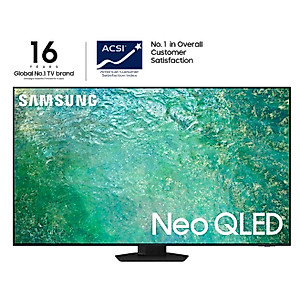 SAMSUNG QN75QN85CAFXZA 75 Inch 4K Neo QLED Smart TV with Dolby Atmos with a 7S-PS4-US1 4-Outlet Power with Omniport USB (2023)