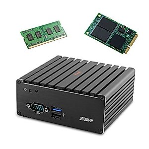 Jetway Intel Celeron N2930 Dual LAN Fanless NUC w/4GB & 128GB, JBC311U93W-2930-B