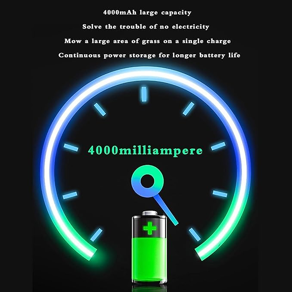 Weed Wacker Electric Weed Eater Battery Weed Wacker Operated Lawn Trimmer with 2 x 24V 2Ah Battery Powered & Charger, Lightweight No String Trimmer/Grass Trimmer/Edger/Brush Cutter for Garden Yard