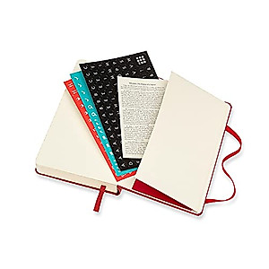 Moleskine Classic 12 Month 2022 Daily Planner, Hard Cover, Pocket (3.5" x 5.5"), Scarlet Red