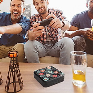 Eye Instead A Flower Game Card Case for Nintendo Switch Cartridge Holder Carrying Storage Box with 24 Memory Card Holder