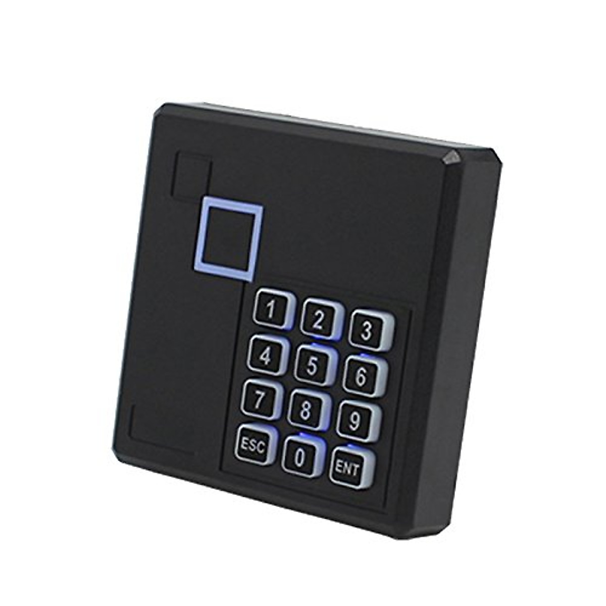 MENGQI-CONTROL Proximity RFID ID Card Door Access Control Keypad Reader 125KHz Wiegand 26/34 Bit Black Color