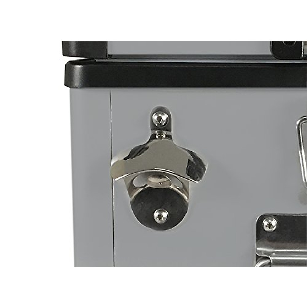 FM-452SG 45 Quart Slimfit Portable Refrigerator, AC 115V/ DC 12V Real Freezer for Car, Home, Camping, RV-8°F to 50°F, Charcoal, Gray