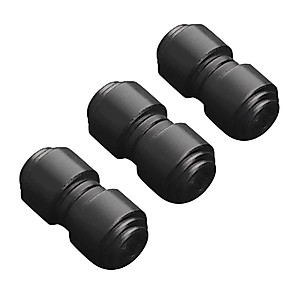 3 Packs Custom Thumb Studs for Benchmade Bugout 535 Series Knives and 535S, 535GRY-1,535SGRY-1 and More, Replacement Anodized Titanium Thumb Stud Set, Black