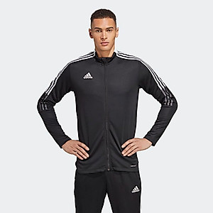 adidas Men's Tiro 21 Track Jacket, Black, Small