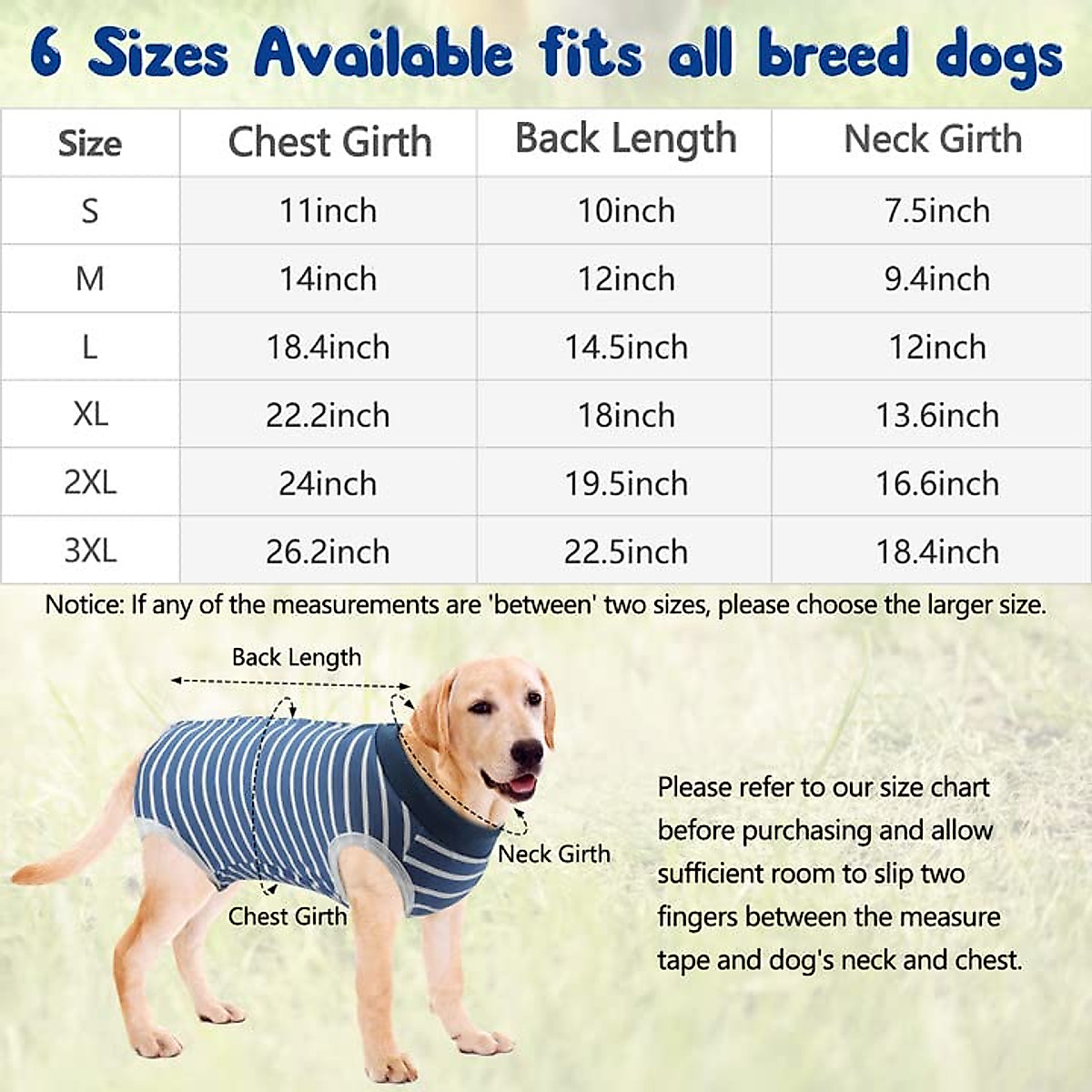 Rypet 2 Packs Dog Recovery Suit Abdominal Wound Surgical Clothes for Male Female Pet Surgical Snugly Suit After Surgery Anti-Licking Dog Onesies