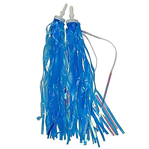 NUOBESTY Kid Bicycle Tassel Bike Handlebar Streamer Scooter Bicycle Grips Tassel Decoration for Boys and Girls 6 Pairs