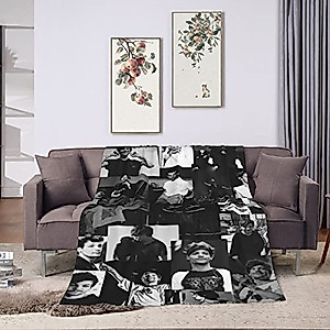 GingerDHallberg Throw Blanket Louis Singer Tomlinson Lightweight Flannel Blanket Air Conditioning Blankets for All Season 40"x30"
