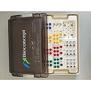 Bioconcept Straumann Compatible Empty Surgical Cassette, excluding Screw Container