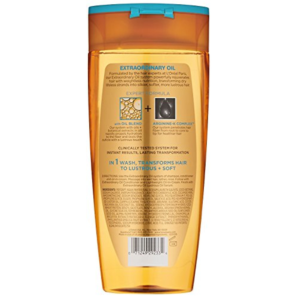 L'Oréal Paris Hair Expert Extraordinary Oil Shampoo, 25.4 fl. oz. (Packaging May Vary)