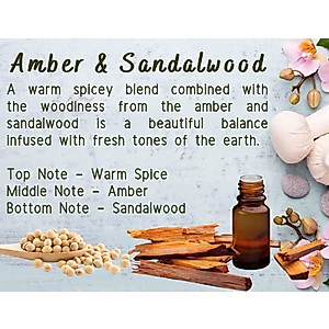 Soy Wax Melts| Made in USA | Plant Based Soy Wax | Amber and Sandalwood Soy Wax Cubes | 2 Packs | Net Weight 5 oz. (141 Grams) | 12 Scented Wax Cubes | Wax Cubes for Wax Warmer | Cozy Candlebox