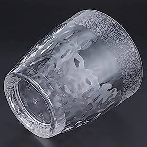 MANMAOHE 300ml Plastic Tumblers Plastic Glasses Unbreakable Plastic Cups Plastic Drinking Glasses Tumbler for Party Kitchen Home Party(Transparent)