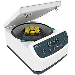 JOANLAB Centrifuge Machine 2ml/5ml/10ml/15ml/50ml x 6,Low Speed 500-4000rpm,2146xg RCF Lab Benchtop Centrifuges w/Timer