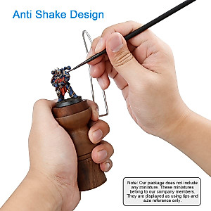 Jucoci Painting Handle for Miniautres Paint Handle Compatible with DND Miniatures, Scale Model, Fantasy Figurines
