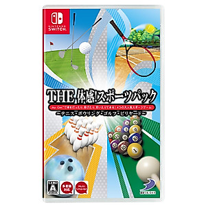 D3 Publisher THE Taikan ! Sports Pack: Tennis, Bowling, Golf, Billiard NINTENDO SWITCH REGION FREE JAPANESE VERSION