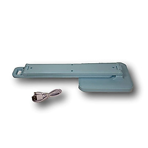 ZogeeZ LED Desk Lamp Wireless Rechargeable Mini USB Touch Switch Dimmer Control Color Adjustment (Pink)