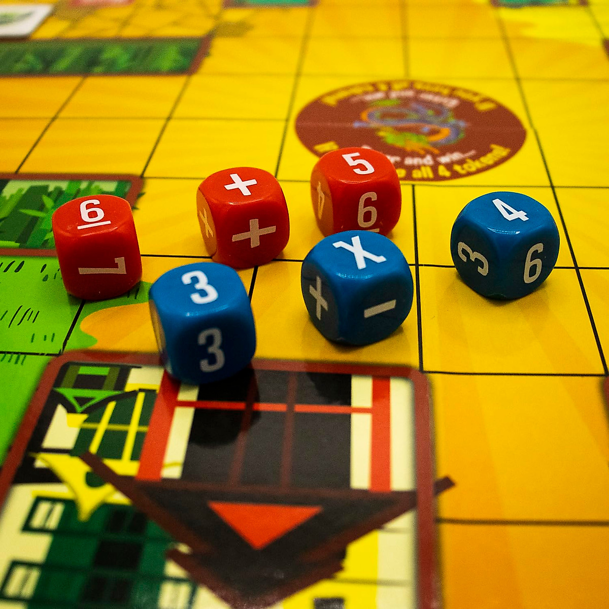 University Games | Scholastic Number Ninjas Math Master Board Game, Reinforces Mathematics Skills for Kids, for 2 to 4 Players Ages 7 and Up