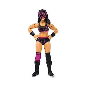 Boss Fight Studio Lady Maravilla, Legends of Lucha Libre Collectible Action Figure – Highly Articulated Figurine with Accessories Including Smartphone, Alternate Hands and Head, & Selfie Stick – 1:12