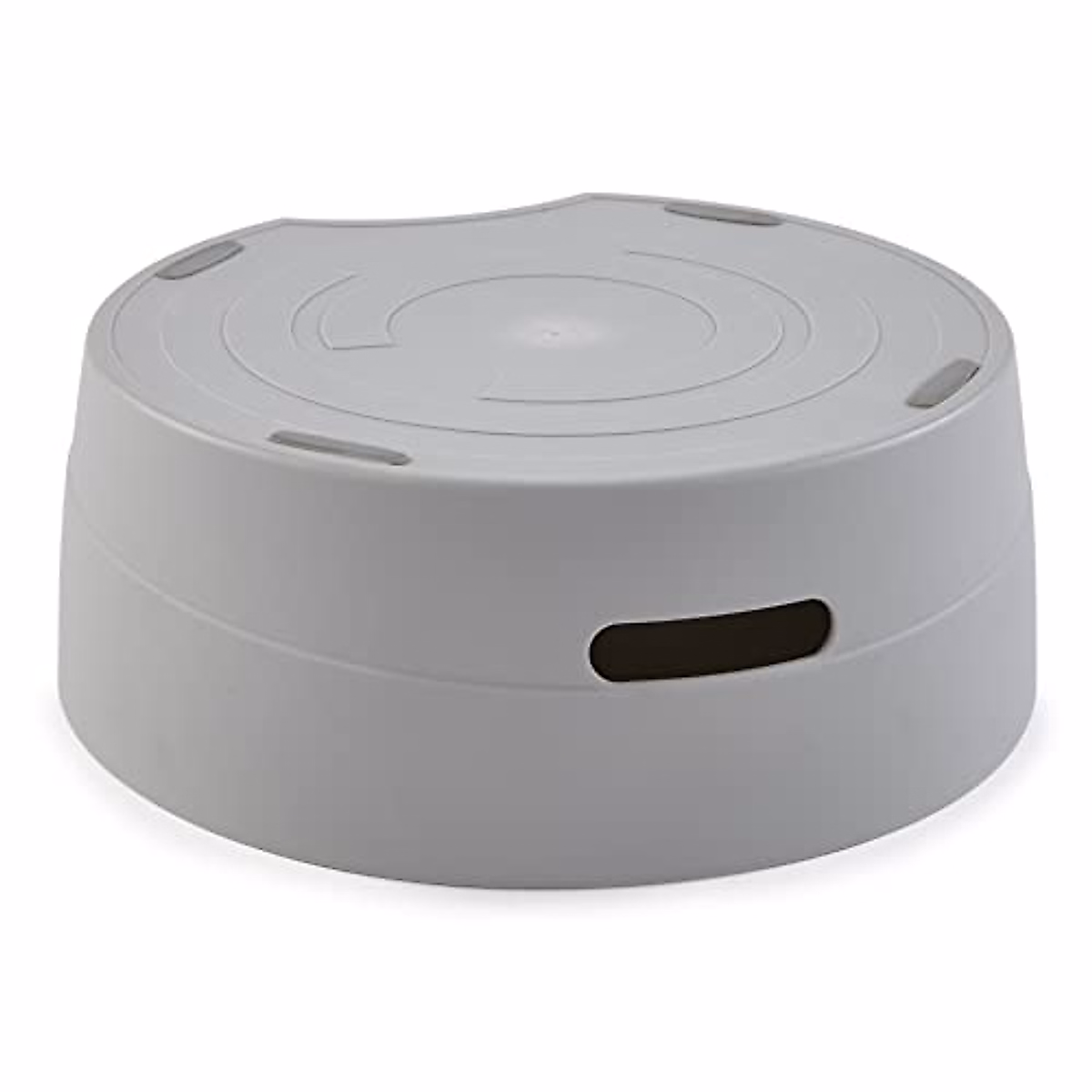 Contours Bravo 3-in-1 Potty Training Toilet Seat, Trainer and Step Stool, Easy to Clean Design with Removable Waste Cup and Splash Guard, Great for Travel, Perfect for Toddler Boys & Girls 1-3 - Gray