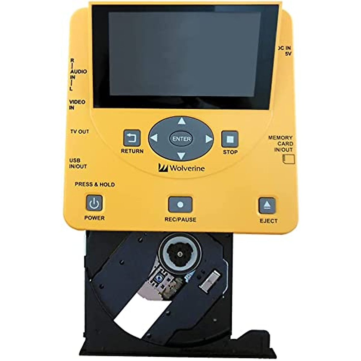 Wolverine TransMedia- Home Movie Digitizer - Preserve Your Old Videos from Camcorders, VCR’s and DVD’s into Digital Formats - HDMI Output, Worldwide 110-240V Adapter, 32GB SD Card Included
