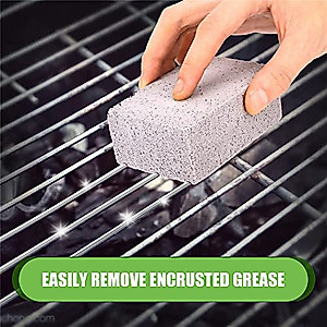 KTUOPEE Griddle Cleaning Kit for Blackstone,Grill & Griddle Kit 29 Pieces Premium Flat Top Grill Accessories Cleaner Tool Set-2 Griddle Scraper,22 Scouring Pads,3 Cleaning Bricks,2 Handle