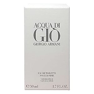 GIORGIO ARMANI Acqua Di Gio for Men Eau de Toilette Spray, 1.7 fl oz