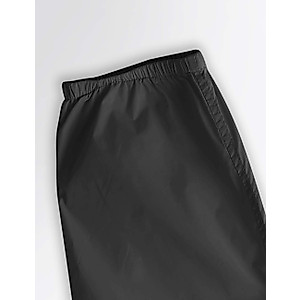 Daydance Black Women Dance Pants Ripstop Ballet Warm Up Perspiration Trousers