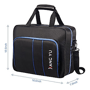 Storage Carrying Case for PS5 Accessories, Waterproof bag for Sony Playstation 5 Digital Edition/Ultra HD Game Consoles ,Storage Controllers, headset, base, remote control and cables.