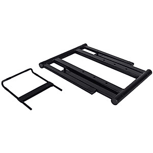 Rockville RLS2400 Lightweight Folding DJ Laptop Stand w/Extra Shelf & Travel Bag