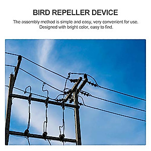 ULTECHNOVO Reflective Windmill Pinwheel Bird Control Scare Device for Garden Farm Pet Toys