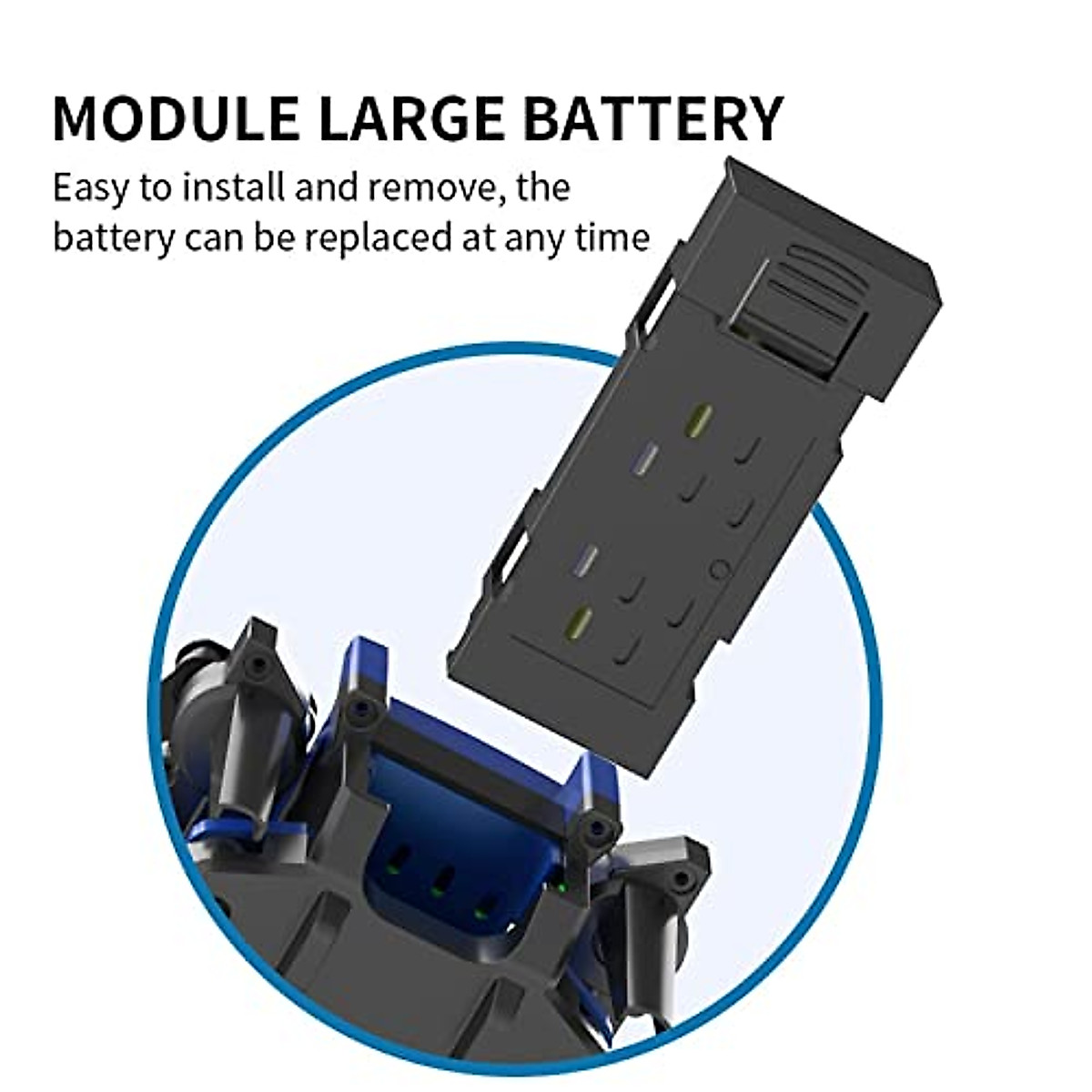 Mini Drone with Dual 4k Hd FPV Camera Remote Control Toys Gifts for Boys Girls with Altitude Hold Headless Mode 1-Key Start Speed Adjustment with 3-Battery (Black)