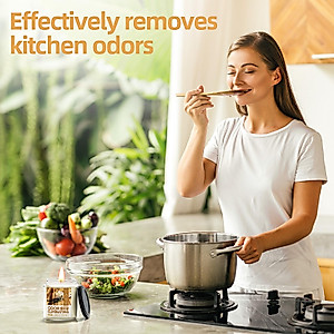 MicCai Vanilla Odor Eliminating Candles for Home Scented, Eliminates 99% of Pet, Smoke, Food and Other Smells Quickly, Highly Fragranced Candle,Premium Soy Candles Set for Women