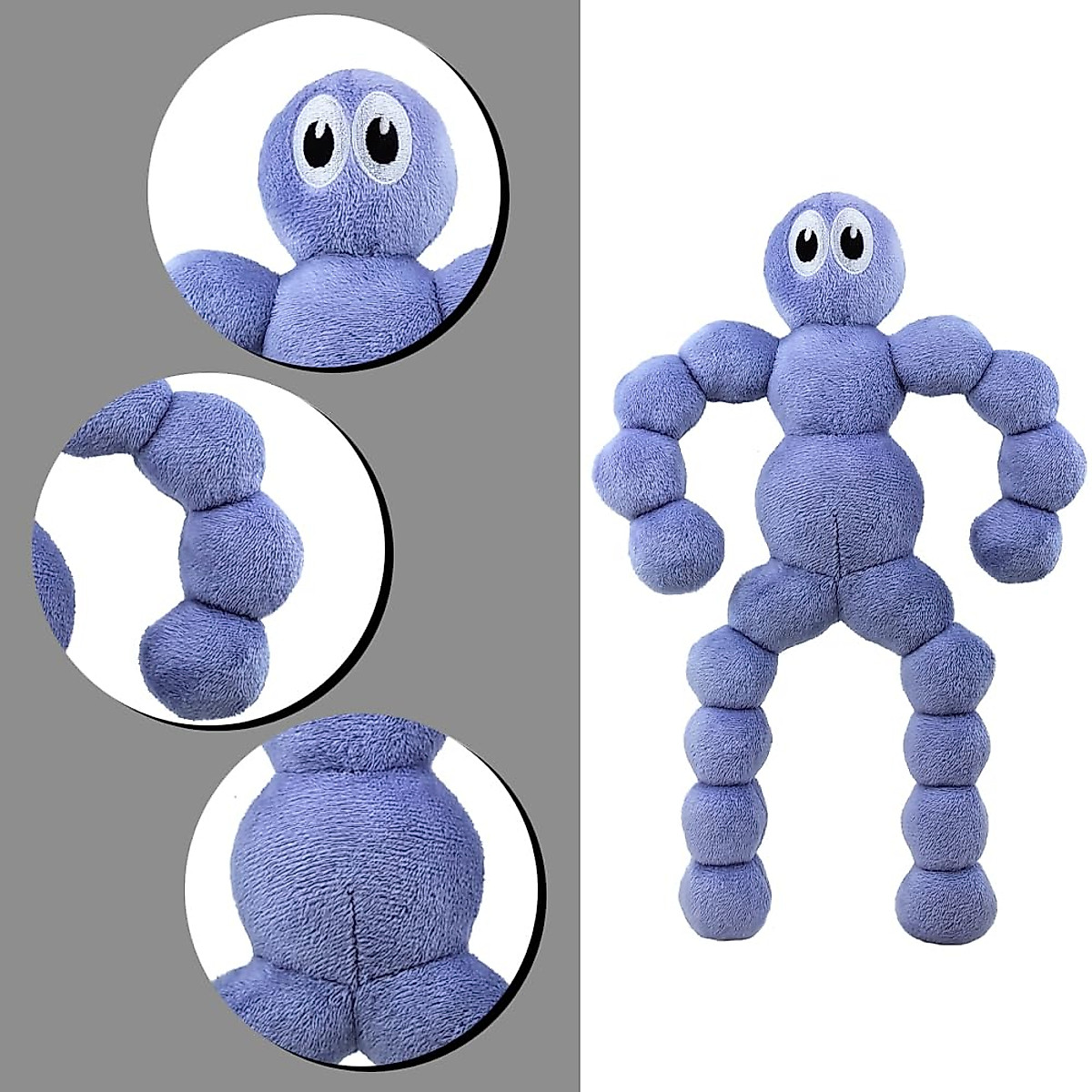 ZENITSU Digital Circus Plush Toys, Pillow Plush, Soft Doll Toys, Stuffed Animals Toy for Christmas Halloween Birthday Gift for Boys, Girls, and Kids for Candy Carrier Chaos(Orbsman)