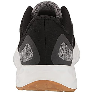 New Balance Men's Fresh Foam Arishi V4 Running Shoe, Black/Silver Metallic/Gum 2, 10.5