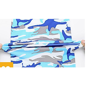 Sheliky 6Pcs Summer UV Protection Cooling Neck Gaiter Face Cover Scarf Outdoor Balaclava Bandana Headband for Men Women Fishing Cycling Running (Pack B)