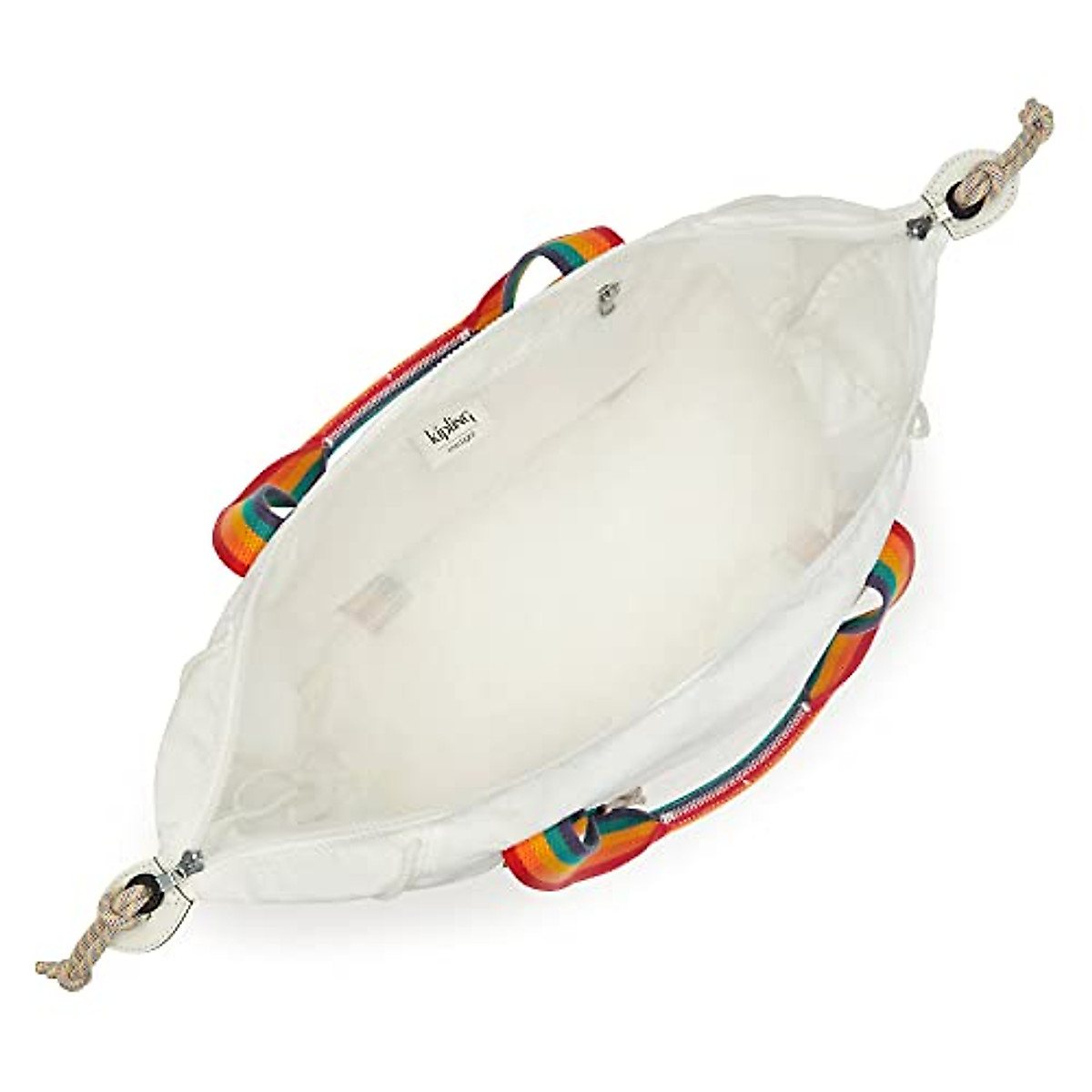 Kipling Art Medium Tote Bag Rainbw Alabastr