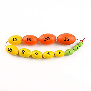 Wooden Prader Orchidometer, Prader Balls, Endocrine Rosary for Measuring Testis Scale in Clinic/Hospital, Best Gift for Endocrinologist and Pediatrician