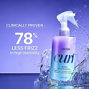 COLOR WOW Curl Wow Shook Mix + Fix Bundling Spray – Shake-to-activate spray combines powerful hydrators + crunch-free polymers for perfectly defined, glossy, frizz-free curls