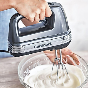 Cuisinart Power Advantage 7-Speed Hand Mixer, Metallic Charcoal